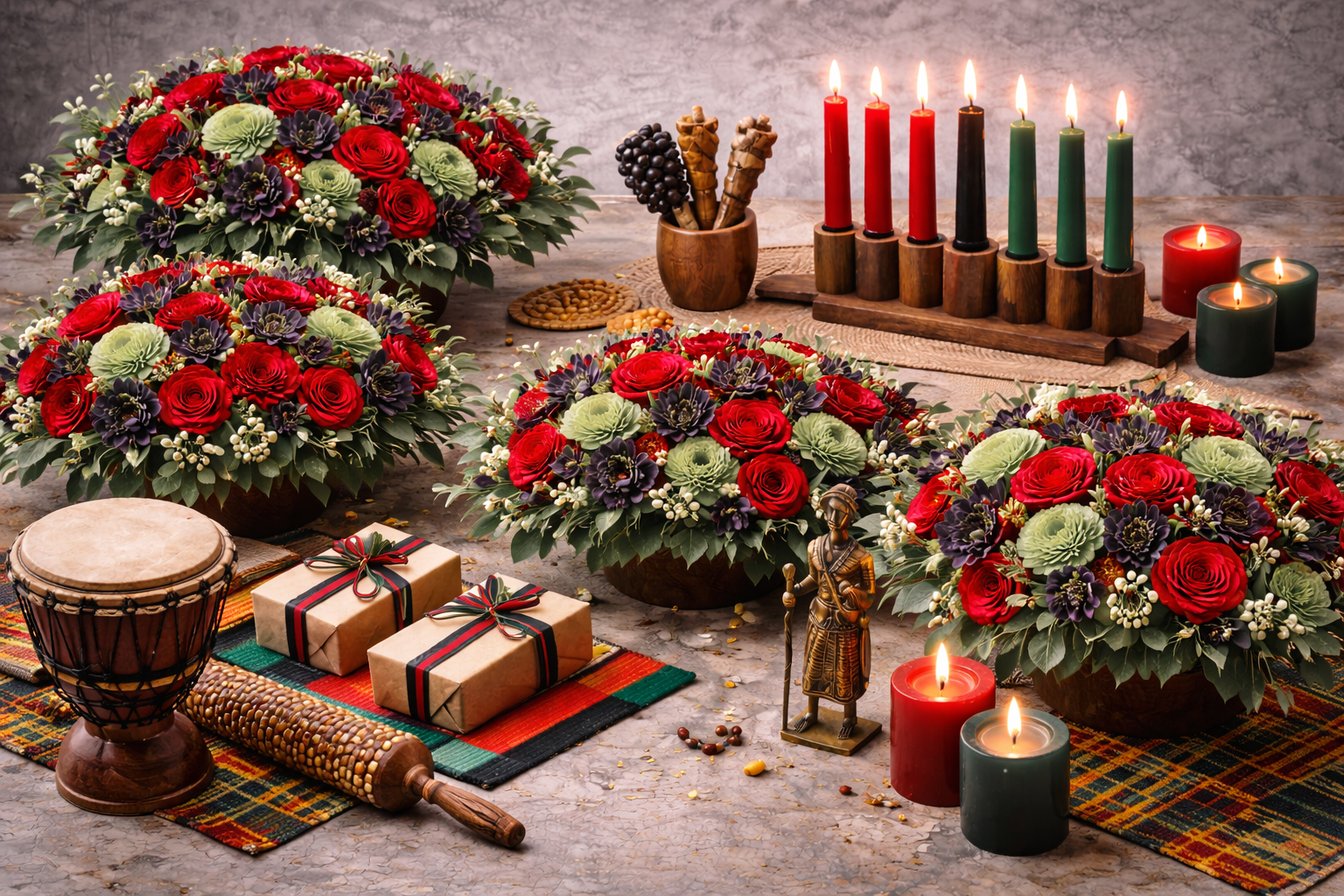 Kwanzaa in Galloway | Rj Flowers Design – Local Flower Delivery